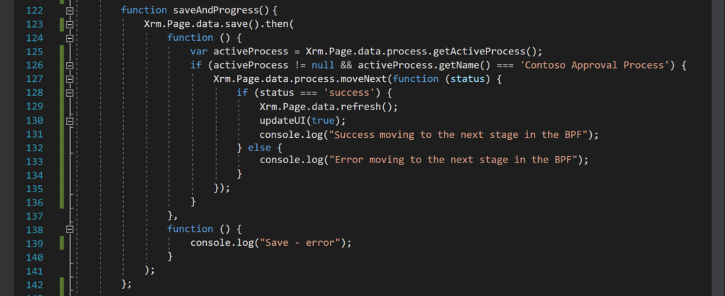 Navigate Stages of a Business Process Flow - Dustin Miner