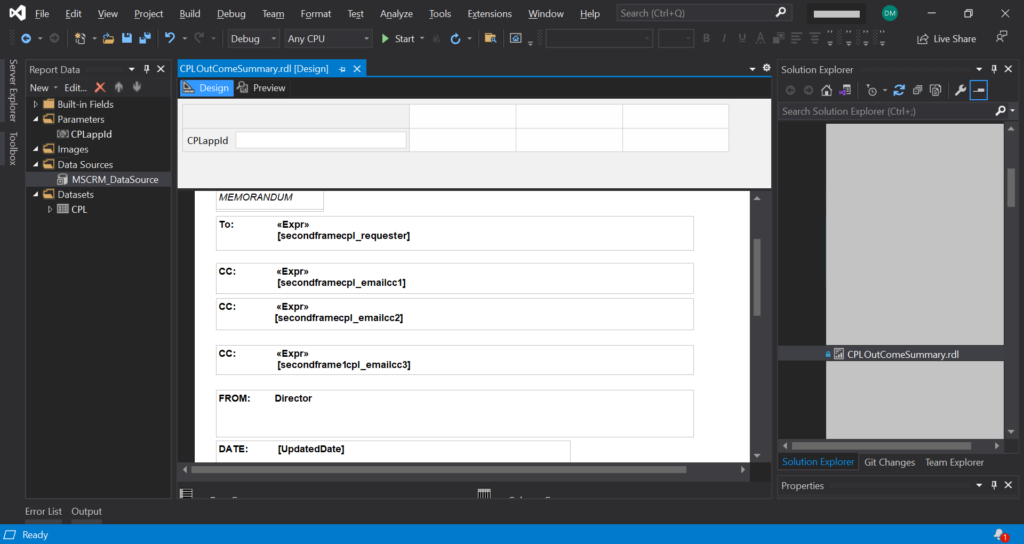 Upload a report to an SSRS server - Dustin Miner