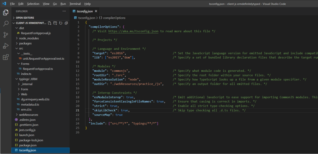 Unit testing with xrm-mock in Visual Studio Code - Dustin Miner