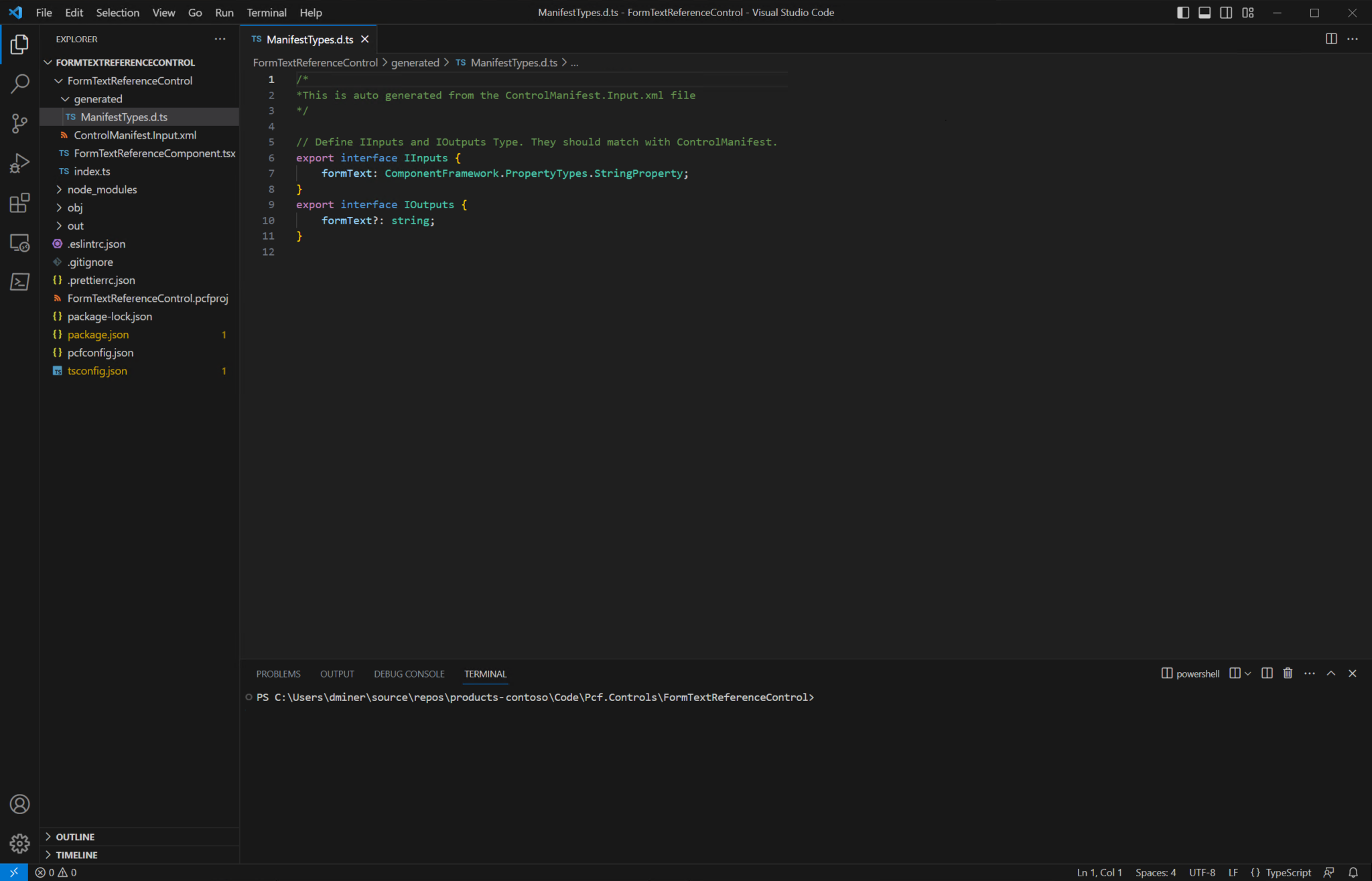 Create and deploy a standard PCF control - Dustin Miner