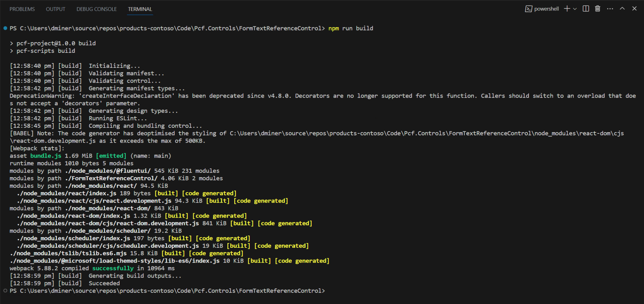 Create and deploy a standard PCF control - Dustin Miner