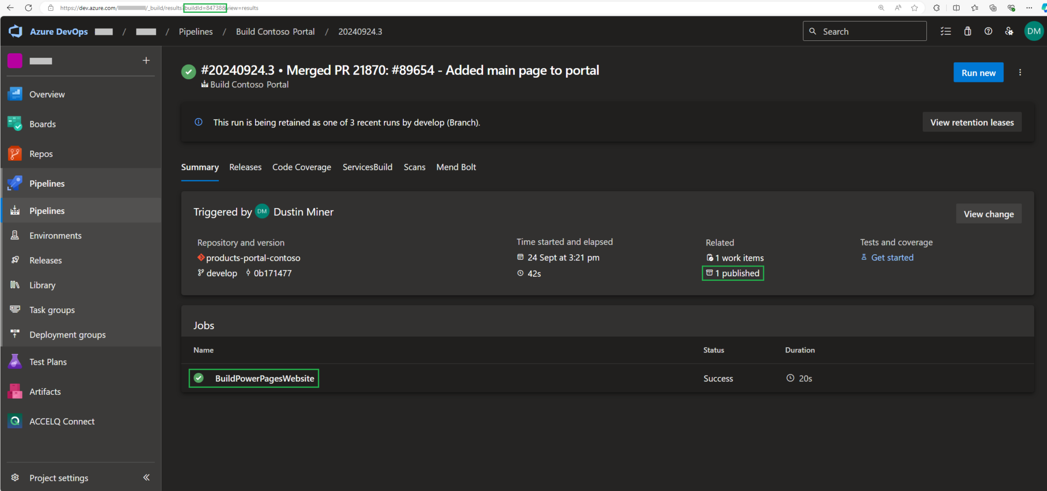 Build a Power Pages solution via an Azure DevOps pipeline - Dustin Miner